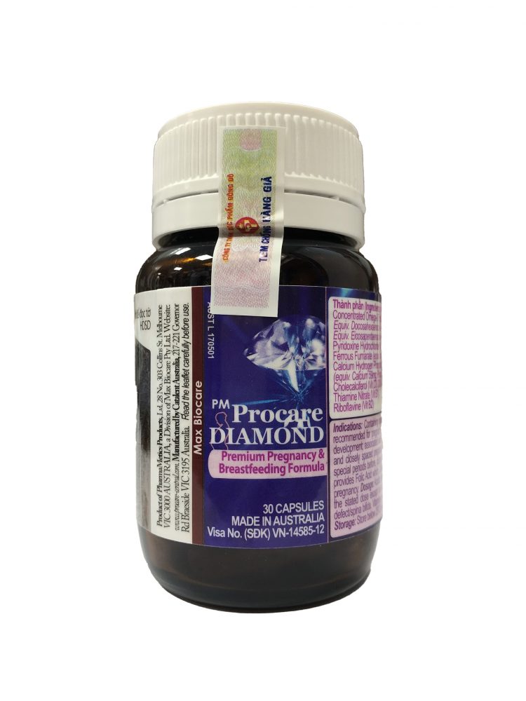 Cách nhận biết thuốc PM Procare diamond (mẫu mới 2022) chính hãng sản ...